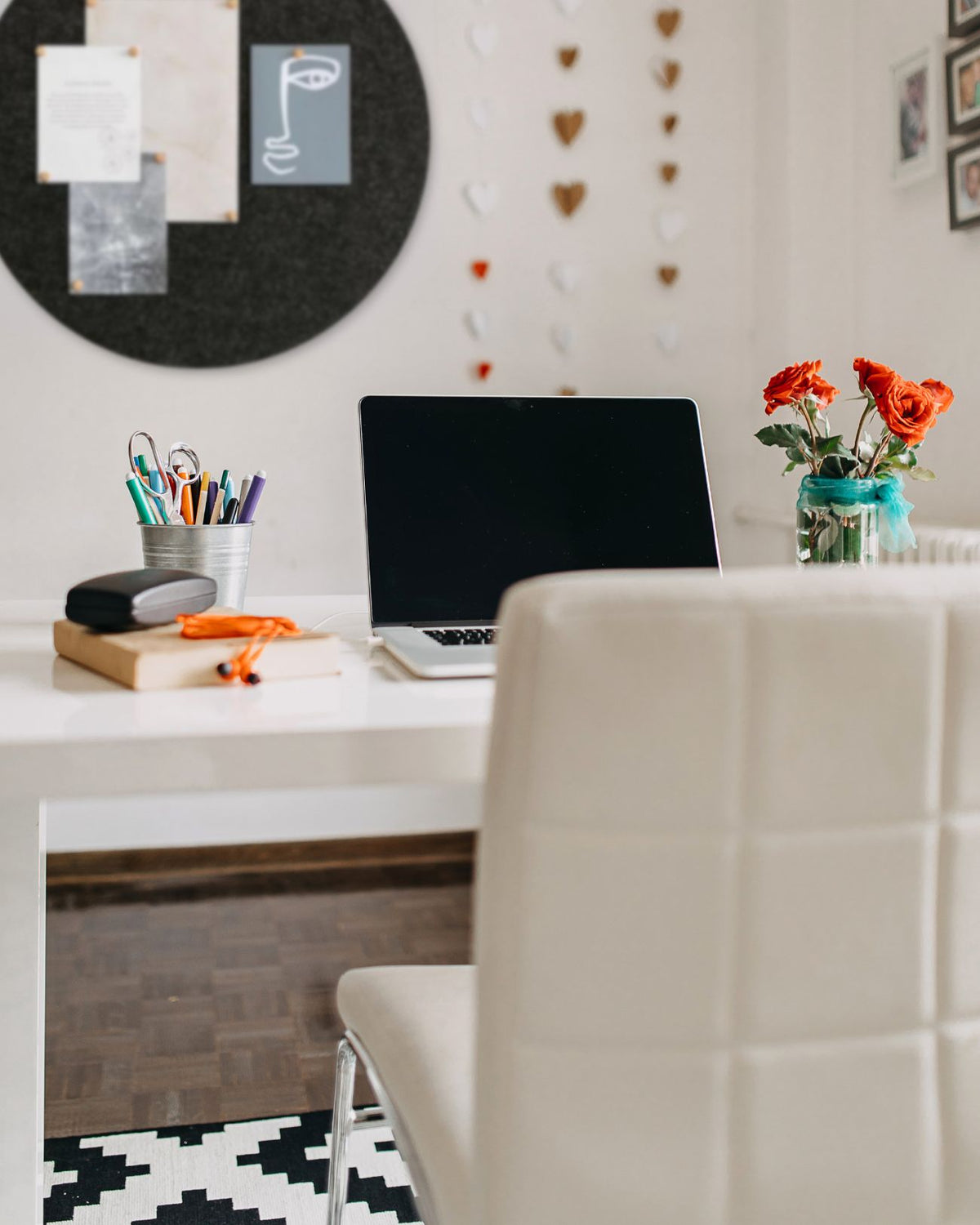 Pinboard | Round Felt Bulletin Board | Free Freight